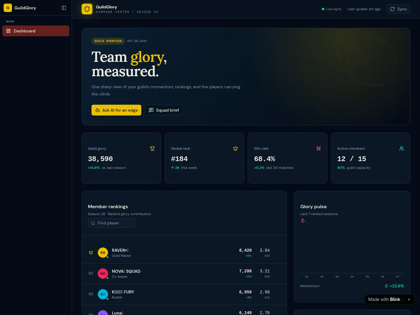 GuildGlory AI Bot