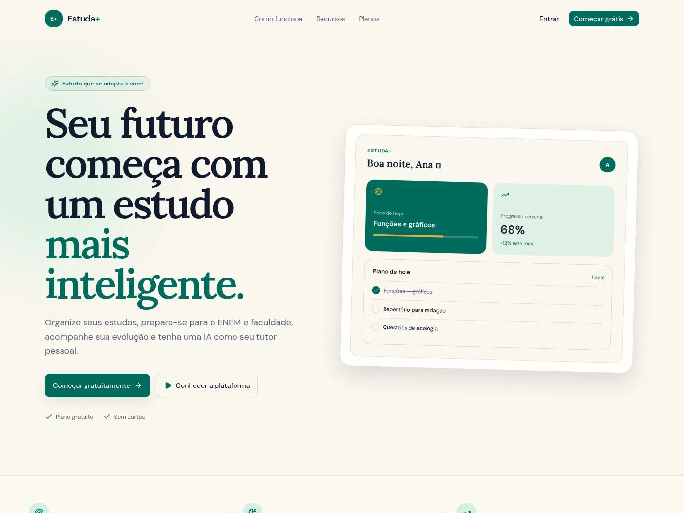 Estuda+ AI Study Platform