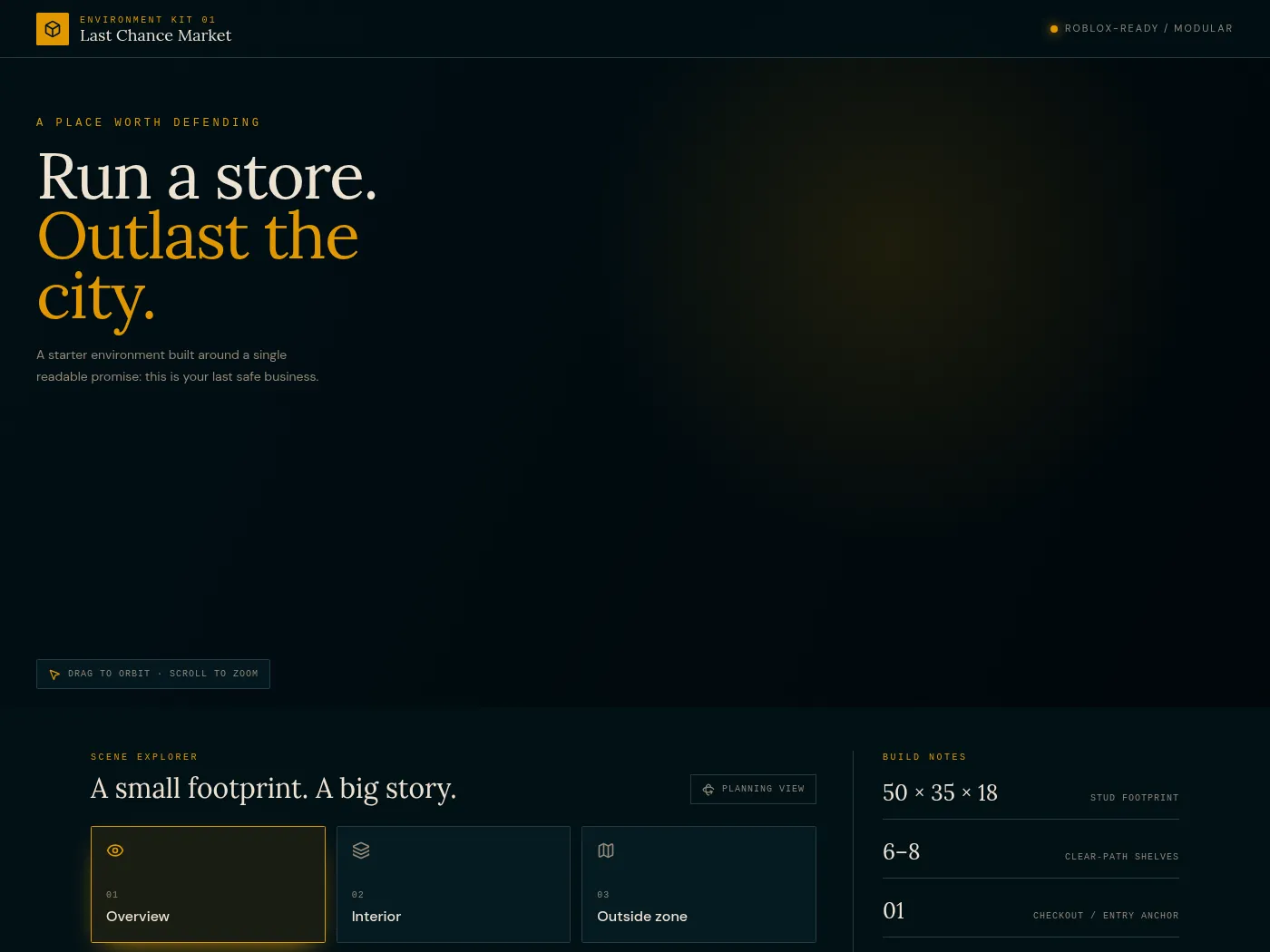 Last Chance Market 3D