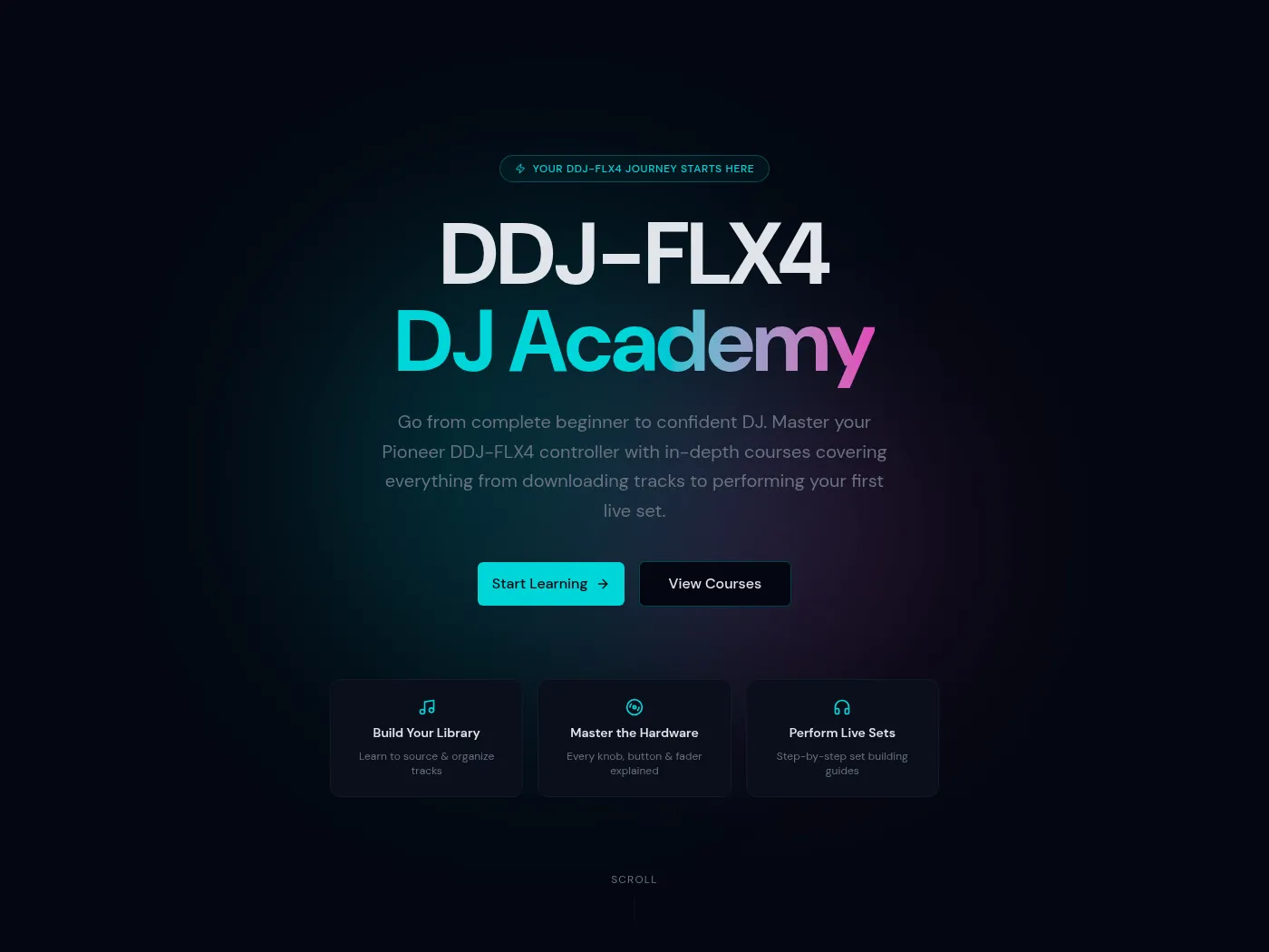 DDJ-FLX4 DJ Academy