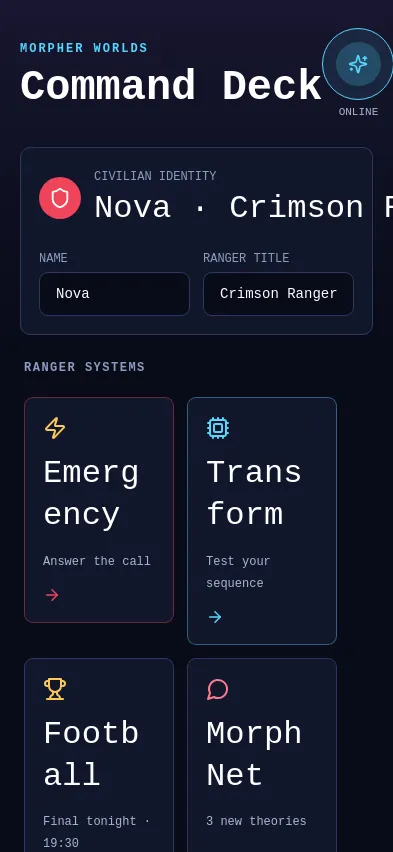 Morpher Worlds: Ranger RPG