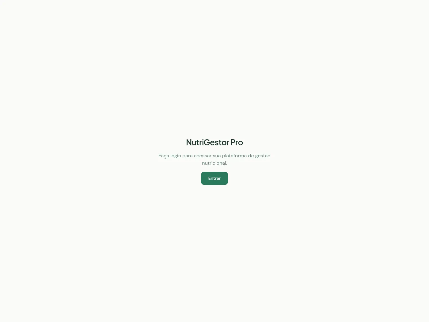 NutriGestor Pro