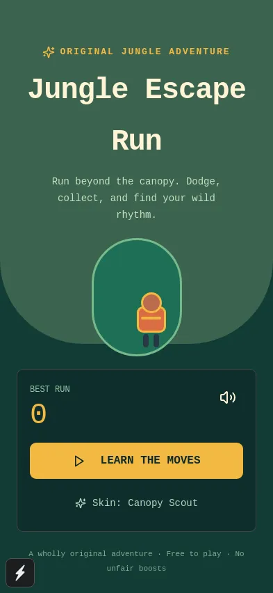 Jungle Escape Run