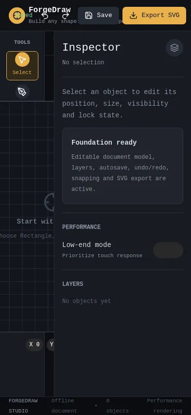 ForgeDraw Studio Mobile