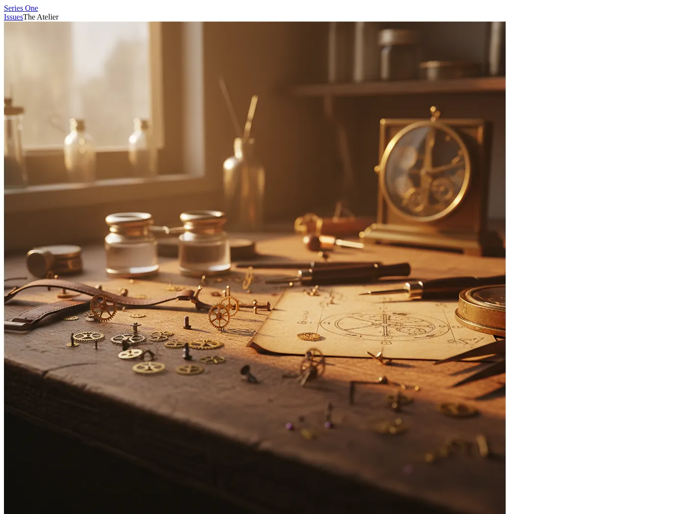 Watchmaker Series Newsletter