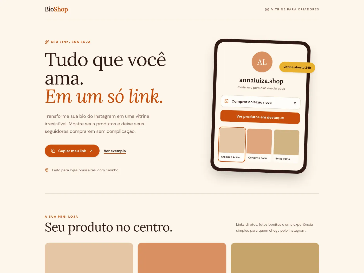 BioShop Link Page