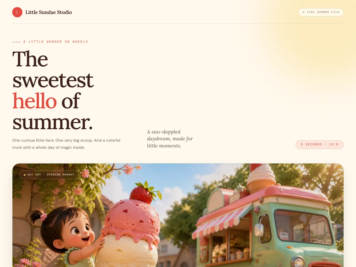 Ice Cream Adventure 3D