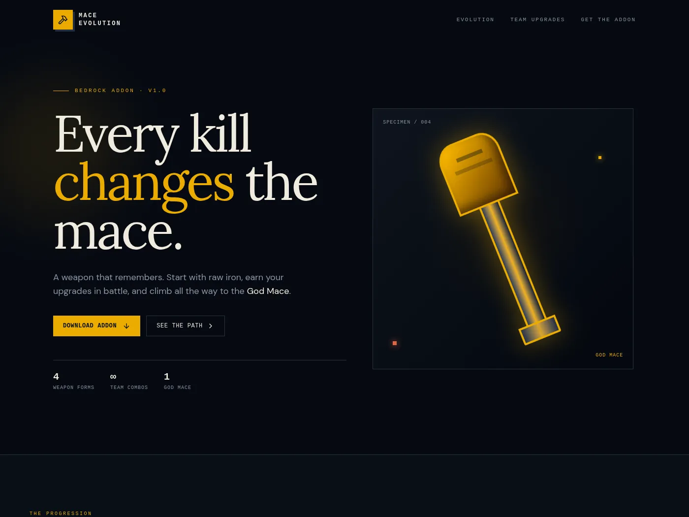 Mace Evolution Addon