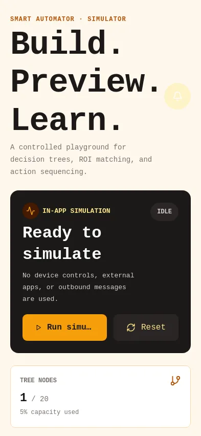 Smart Mobile Task Automator