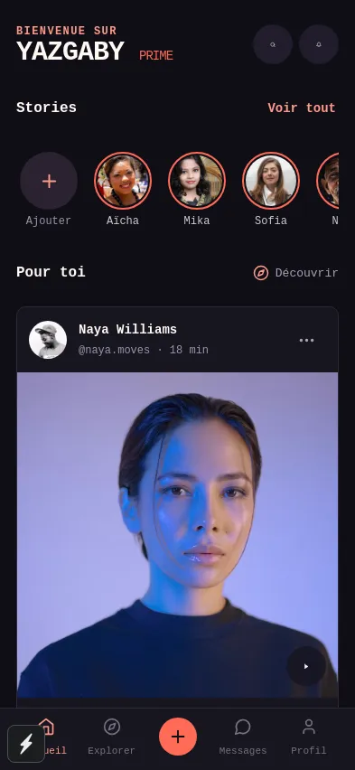 Yazgaby Prime Social