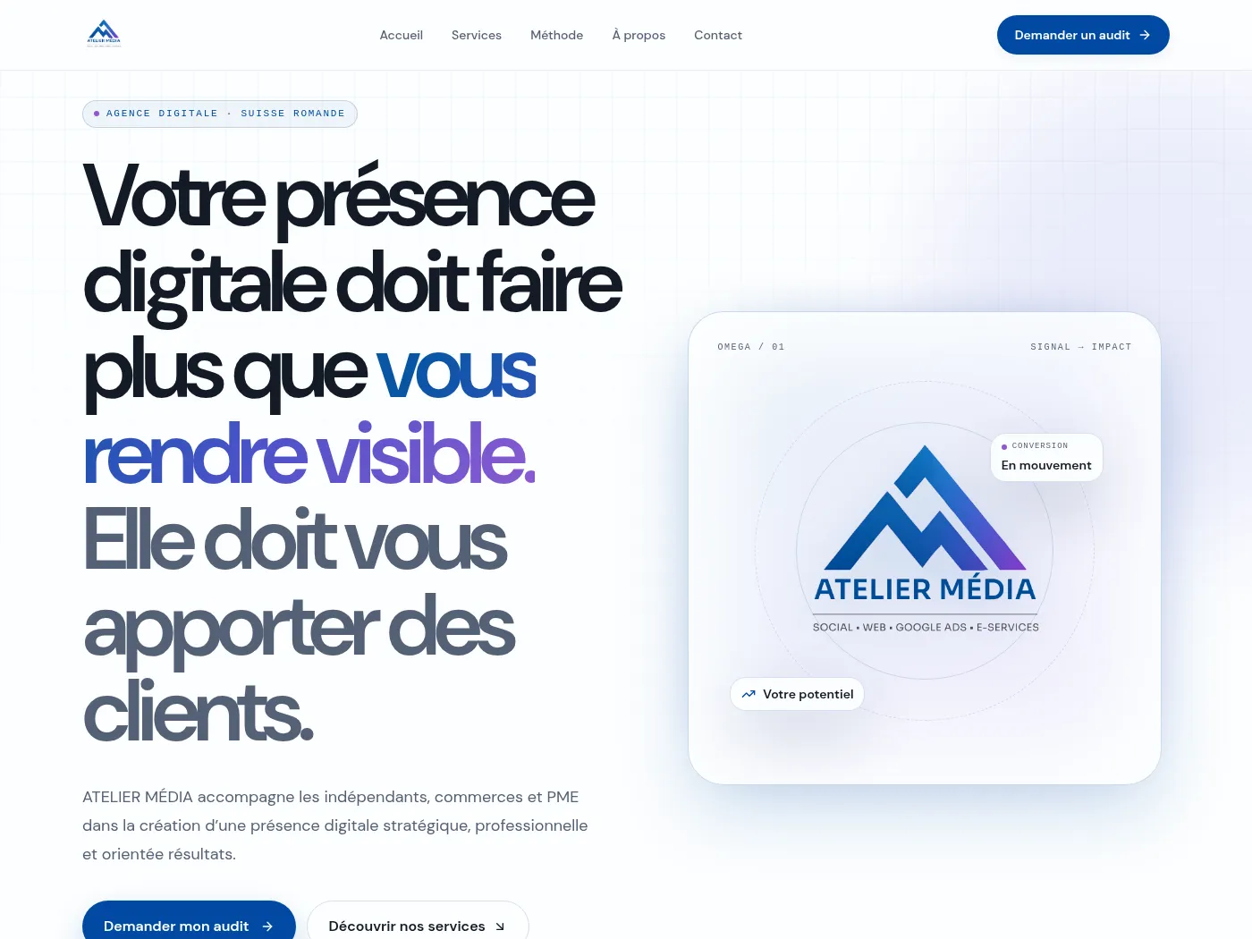 Atelier Média Digital Site