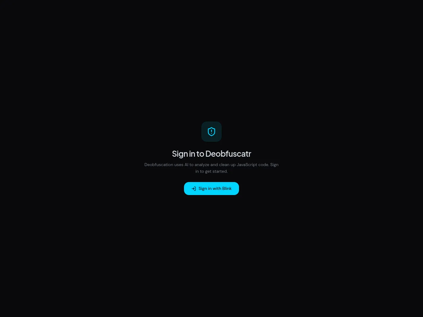 Deobfuscatr Web App