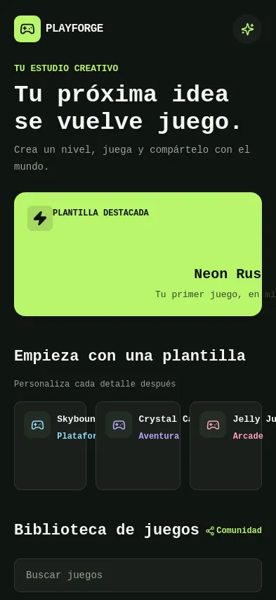 Game Maker App