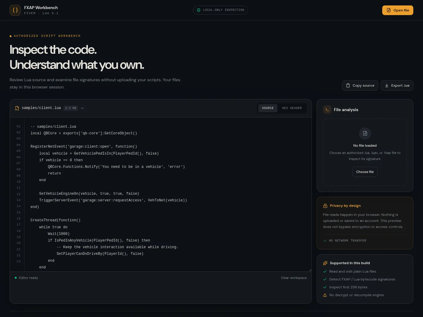 FXAP Lua Decrypter