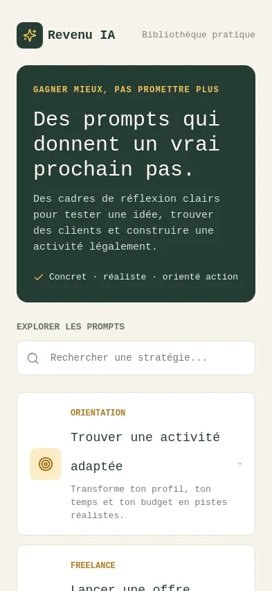 AI Revenue Booster App