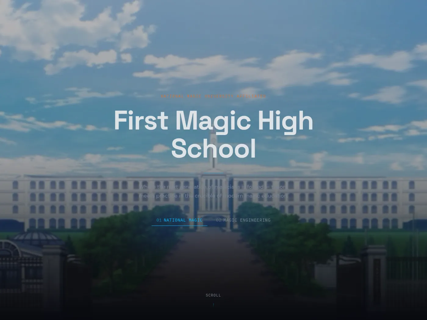 Modern Magic Novel Web