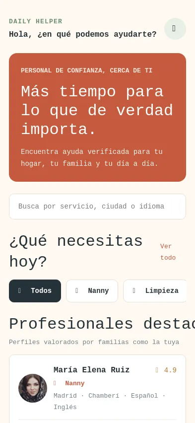 Daily Helper Connect