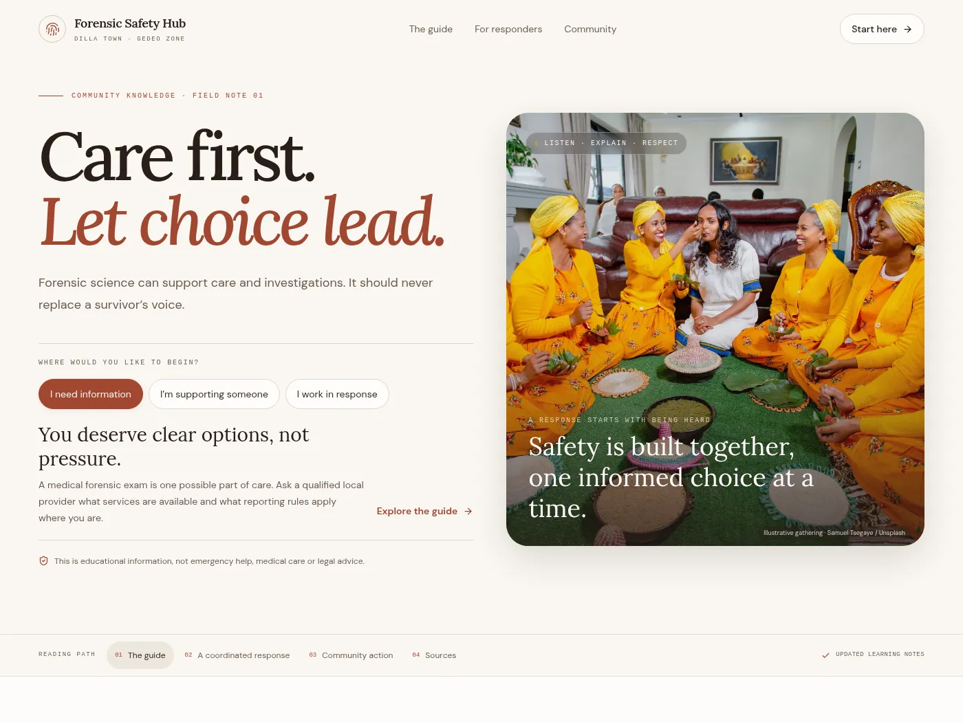 Forensic Safety Hub