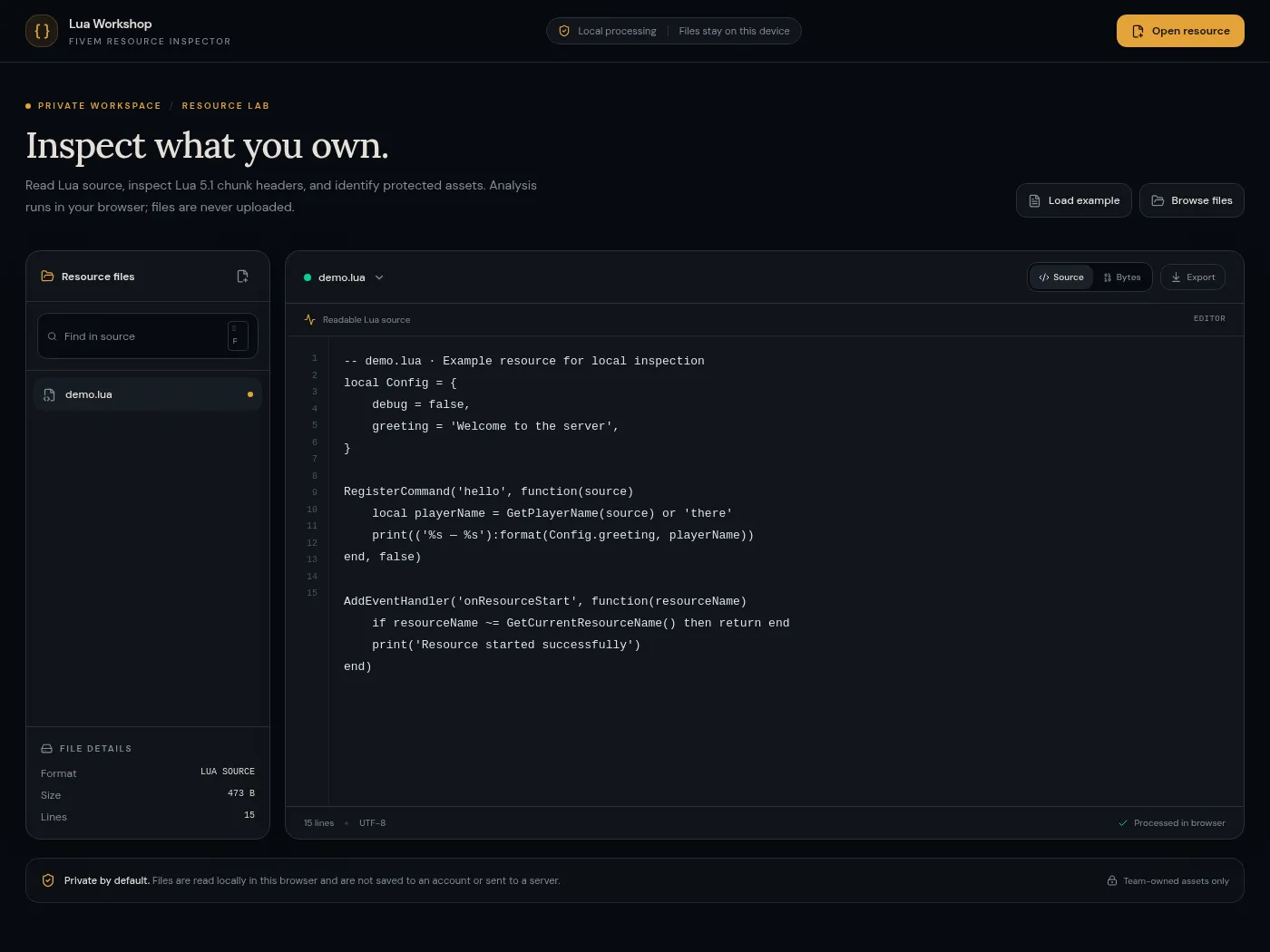 FXAP Lua Decrypt Toolkit