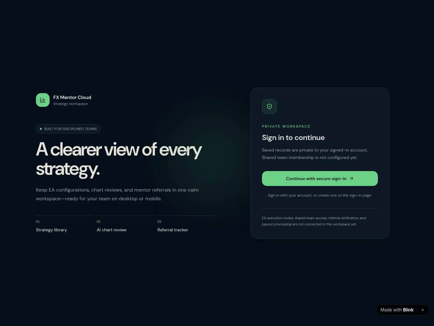 FX Mentor Cloud