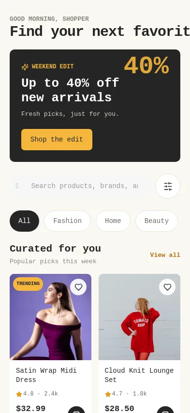 ShopEase Mobile