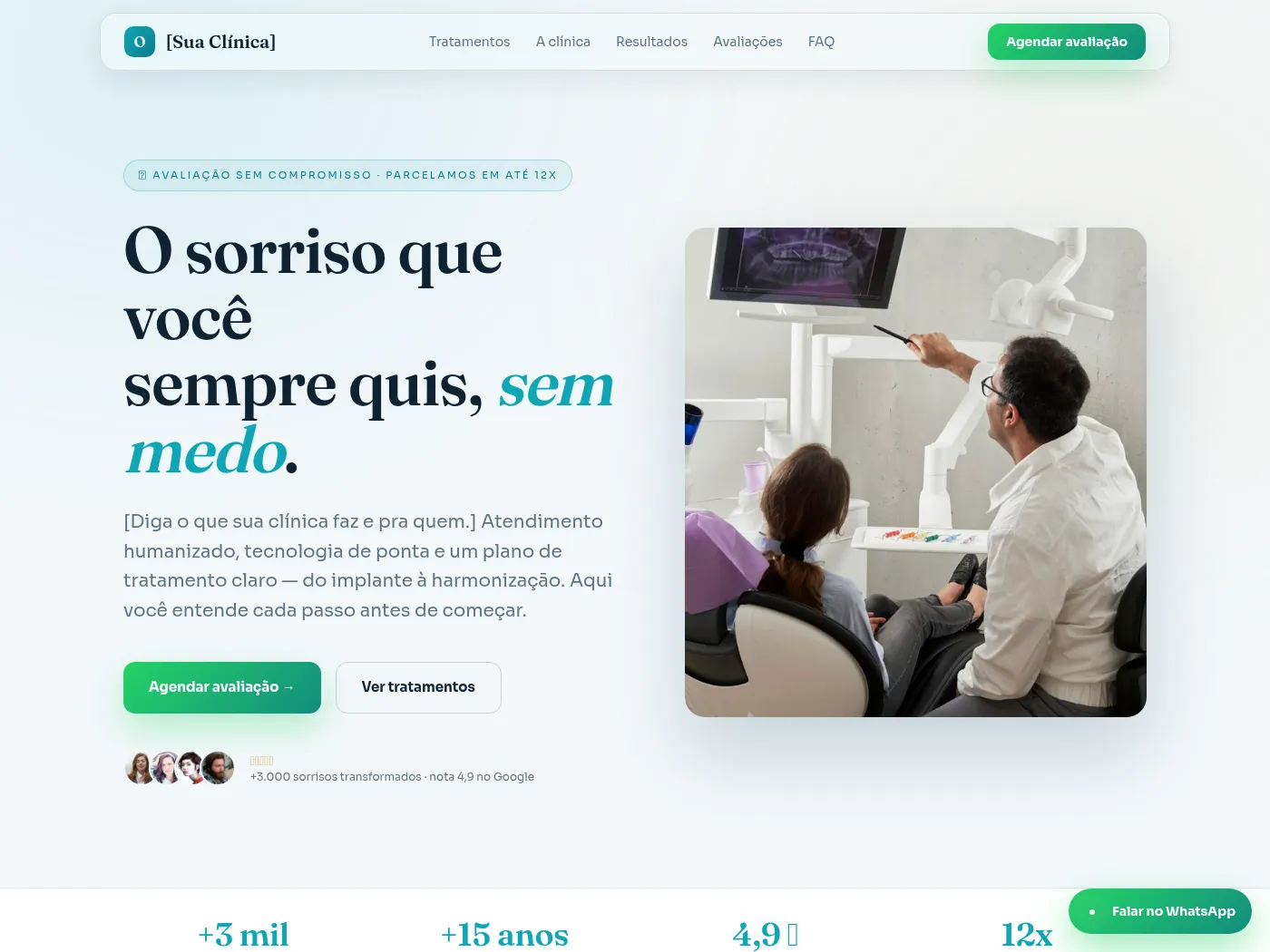 LP Odontologia — TurboSaaS