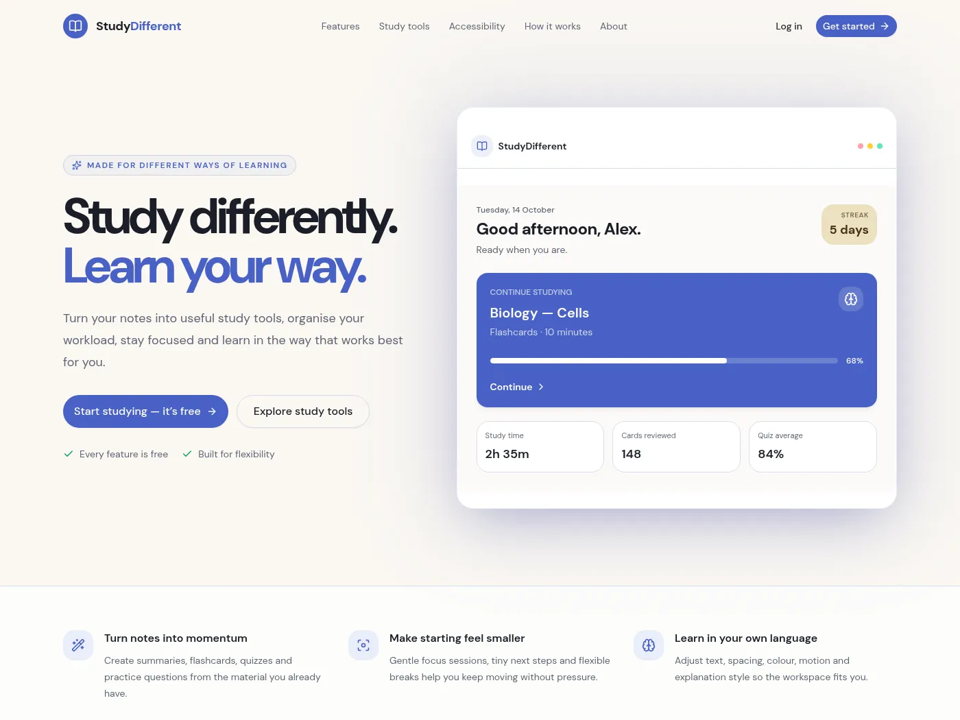 StudyDifferent