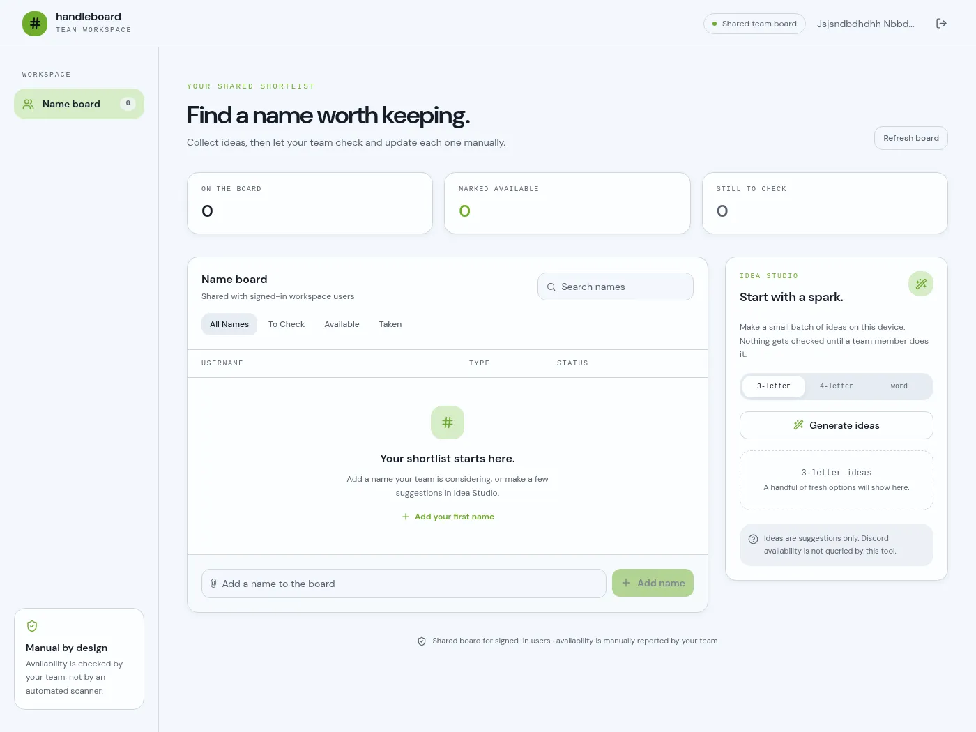 Discord Name Hunter