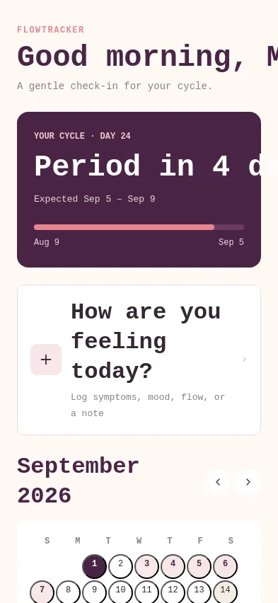 FlowTracker Mobile