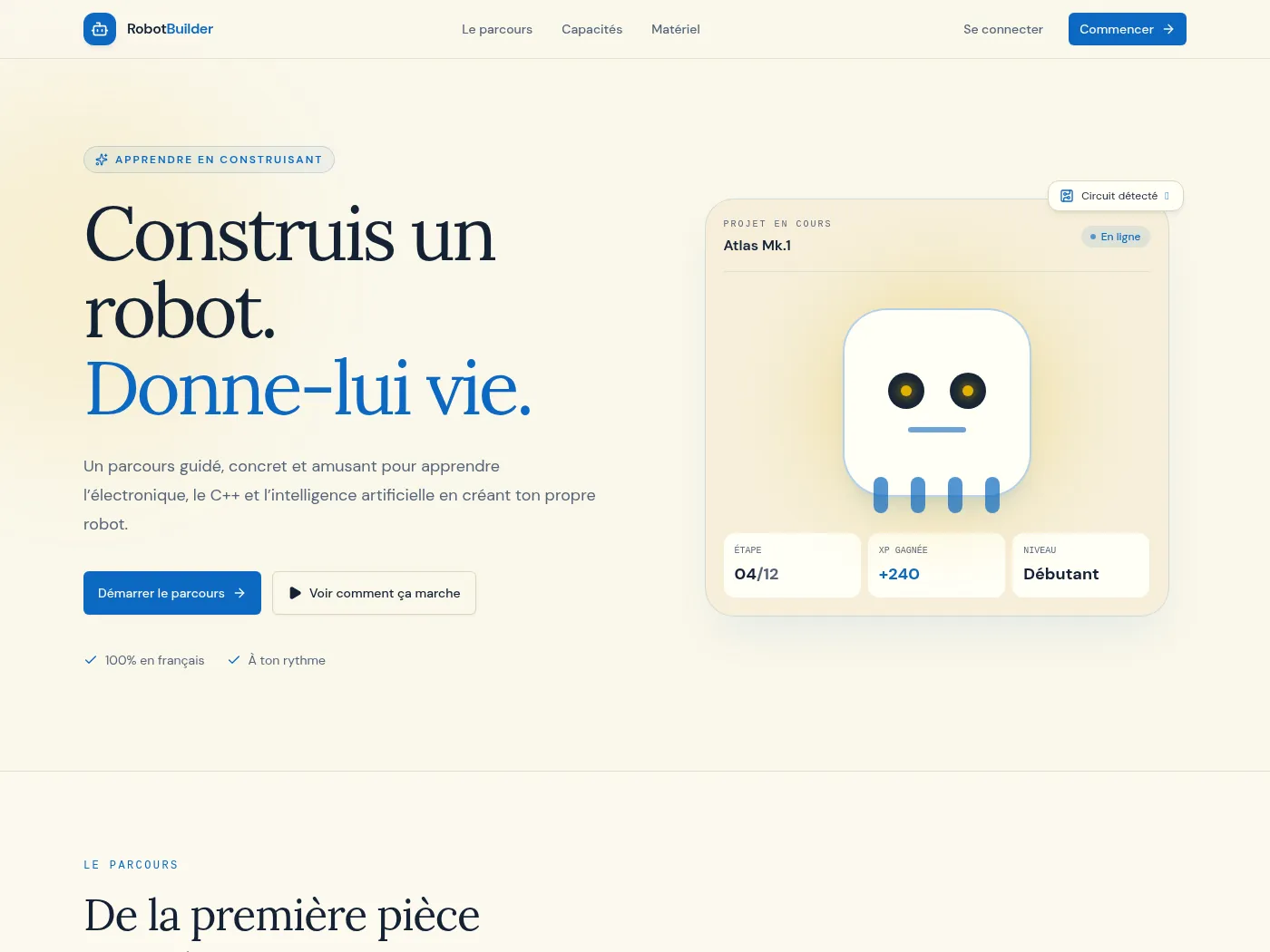 RobotBuilder Éducatif