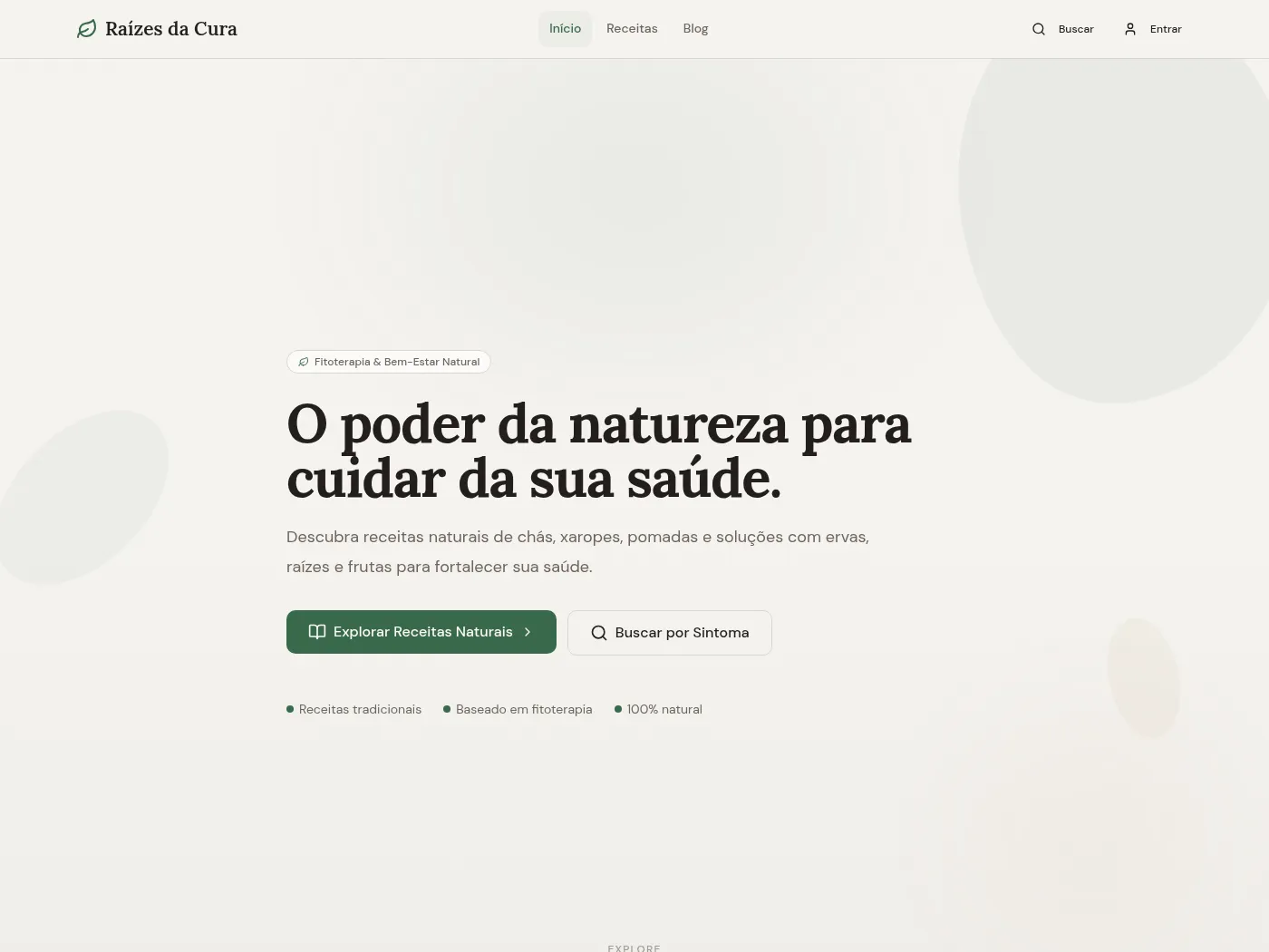 Raízes da Cura