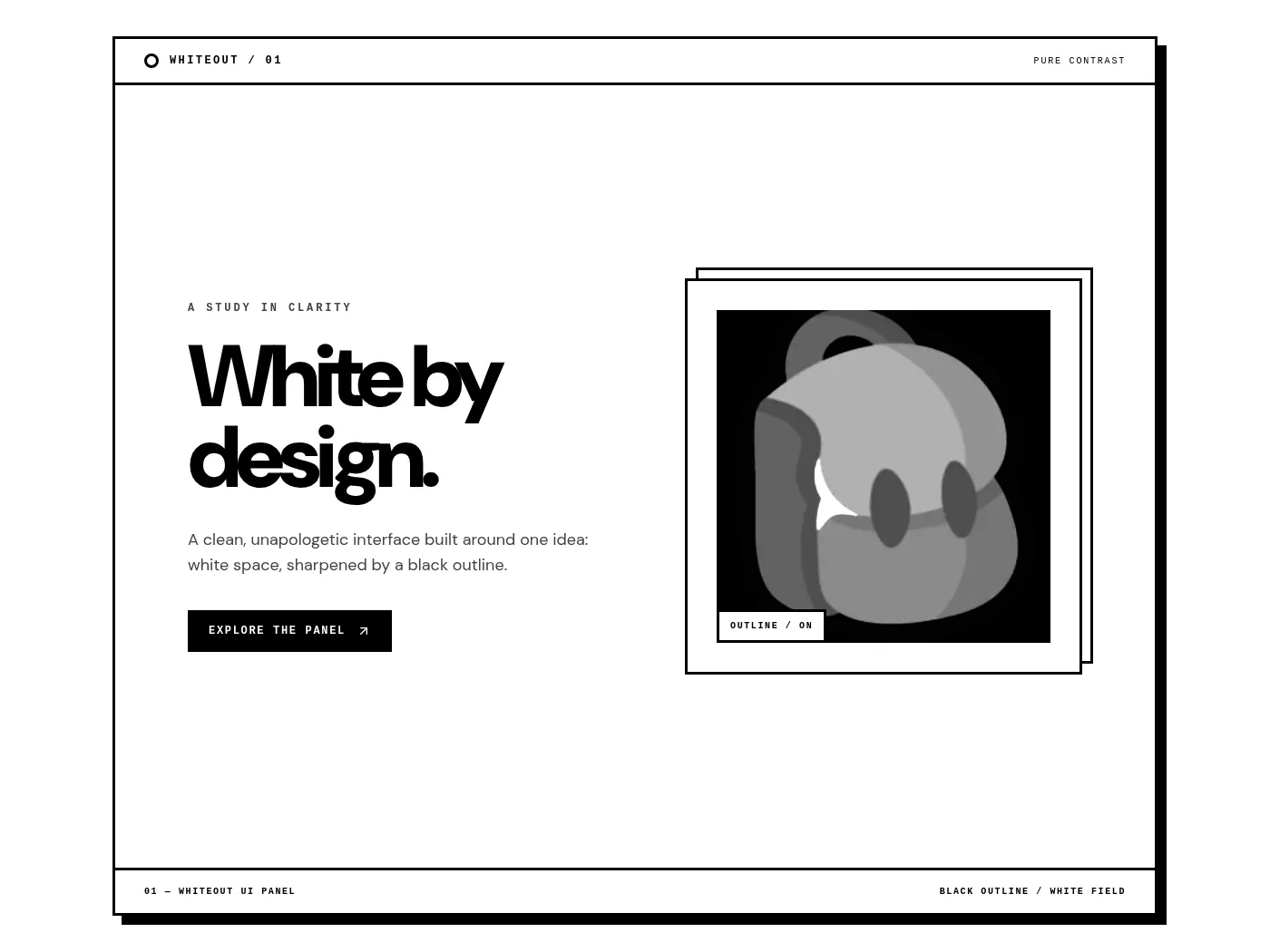 Whiteout UI Panel