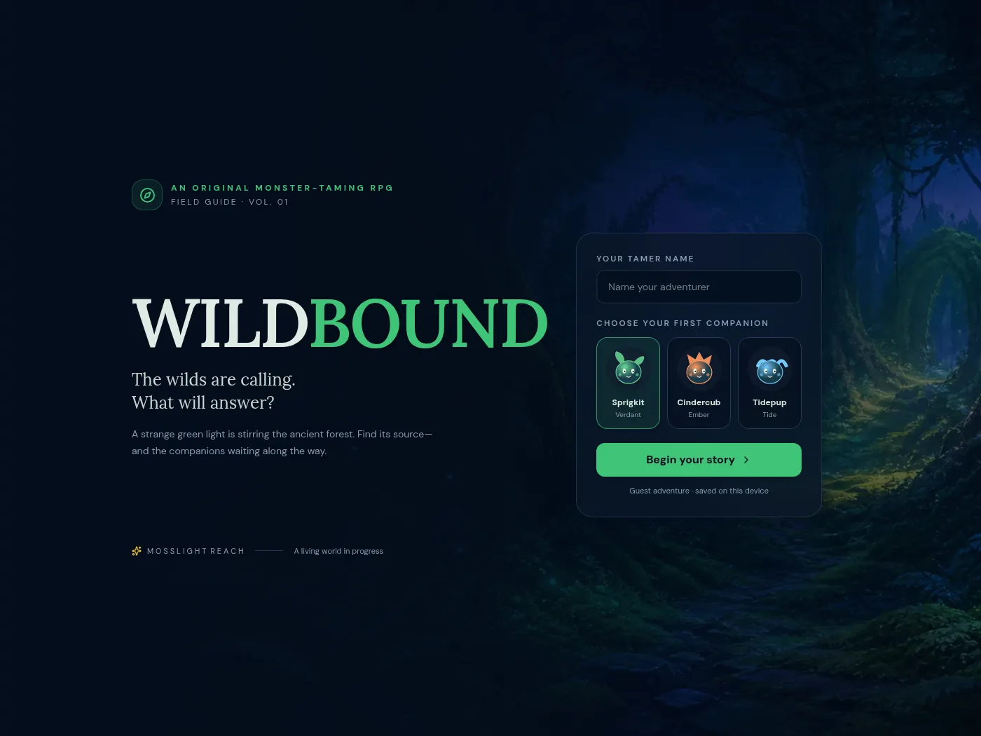 WILDBOUND RPG Adventure
