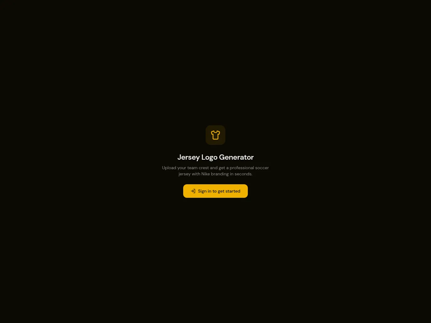 Jersey Logo Generator
