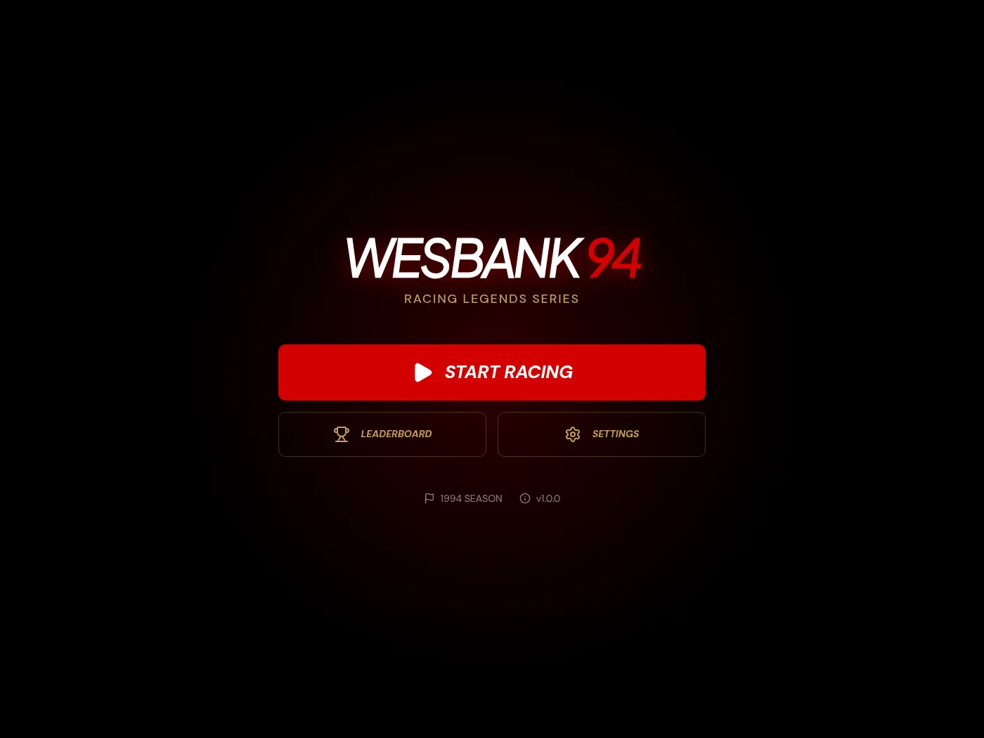 Wesbank 94 Racing Legends