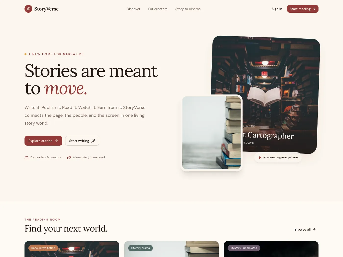 StoryVerse Platform