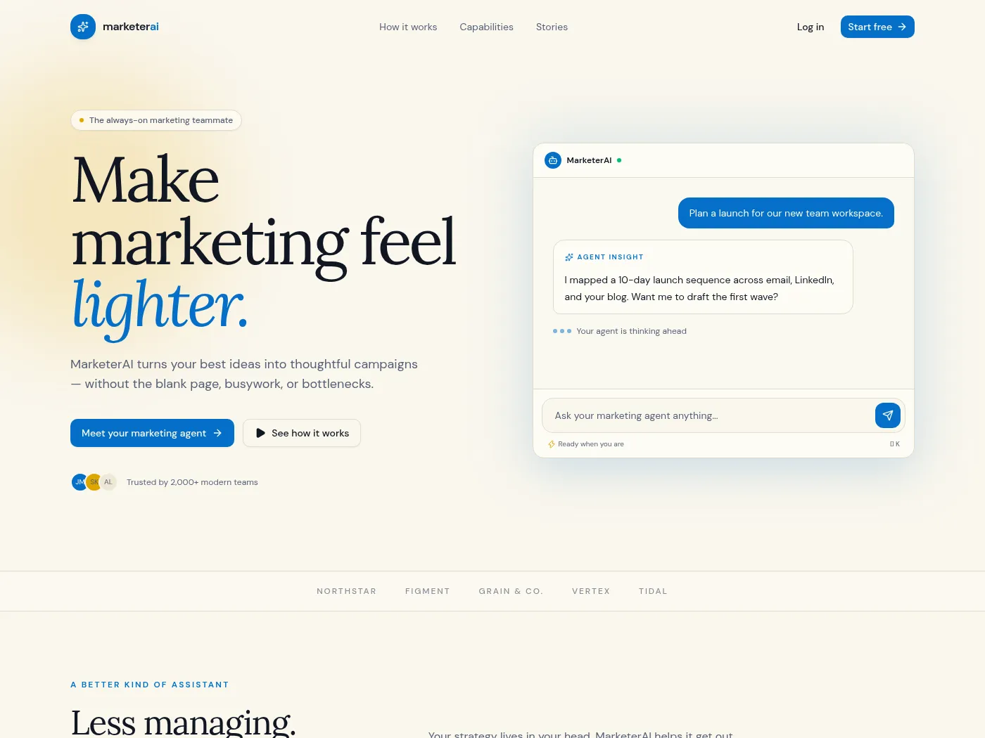 MarketerAI Agent