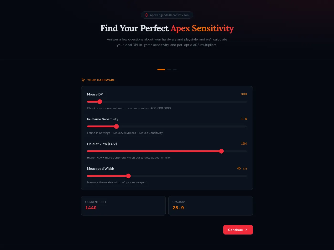Apex Sens Finder