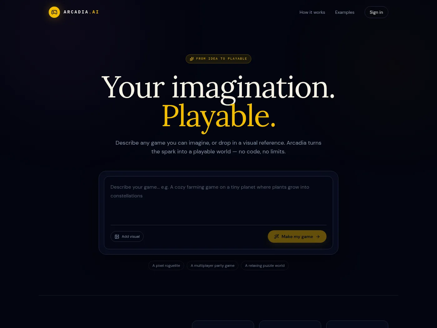 AI Game Maker