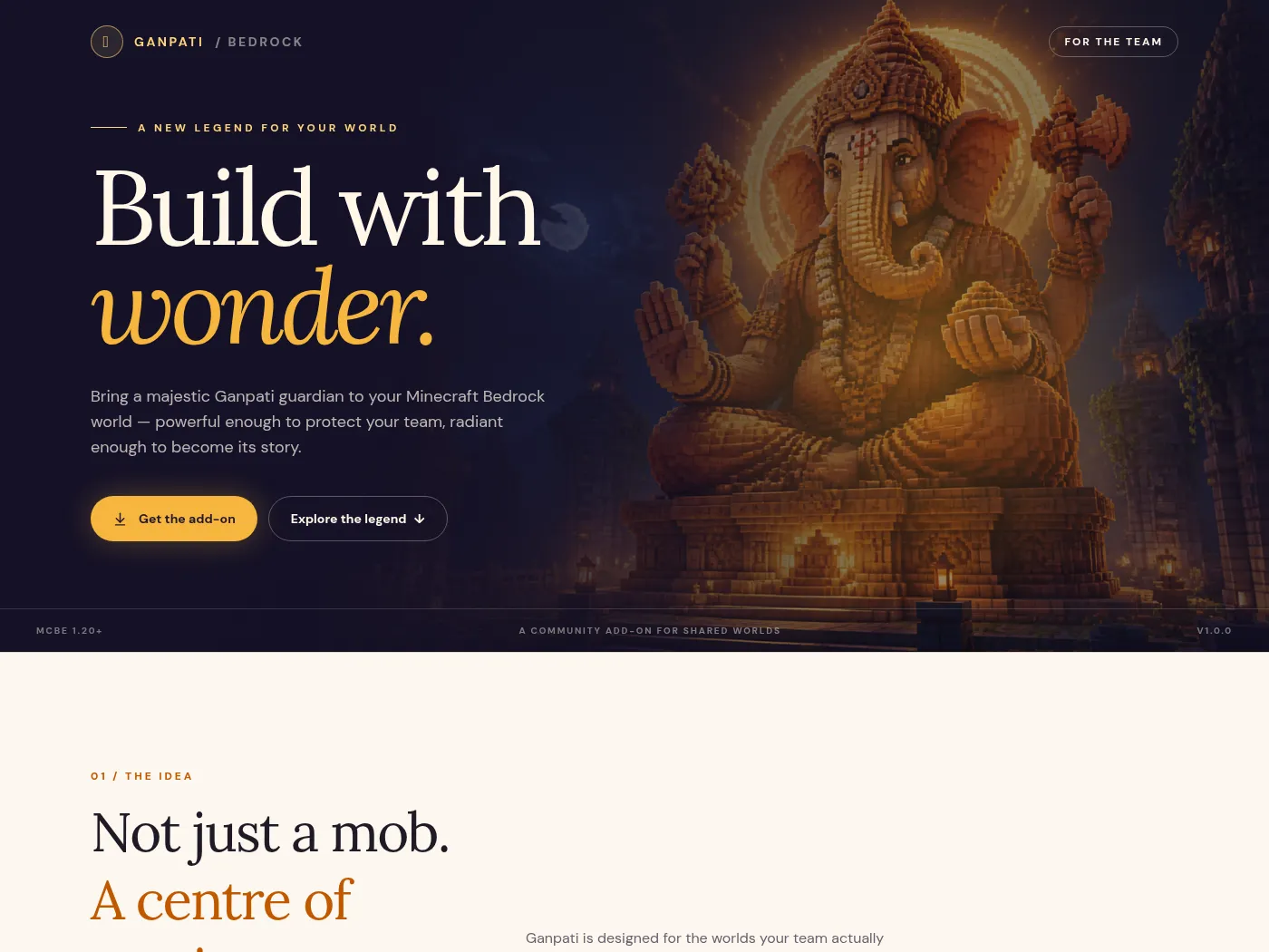 Ganpati Minecraft Add-on