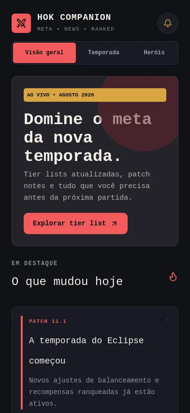 HOK Companion App