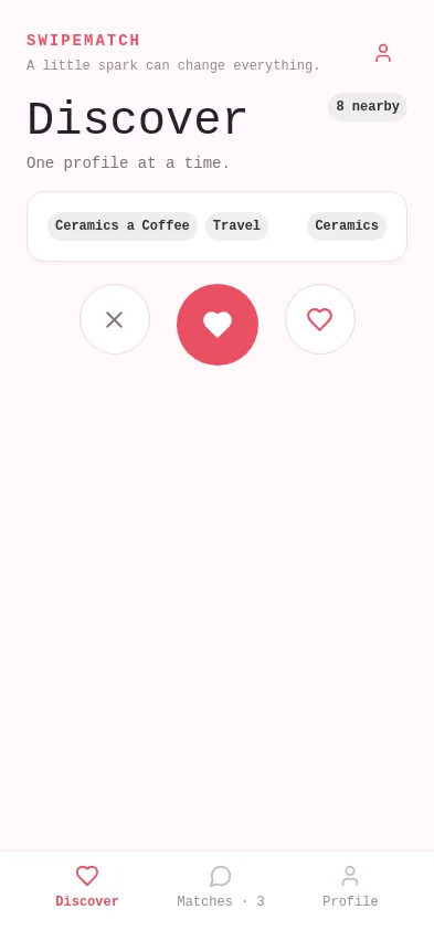 SwipeMatch AI Dating