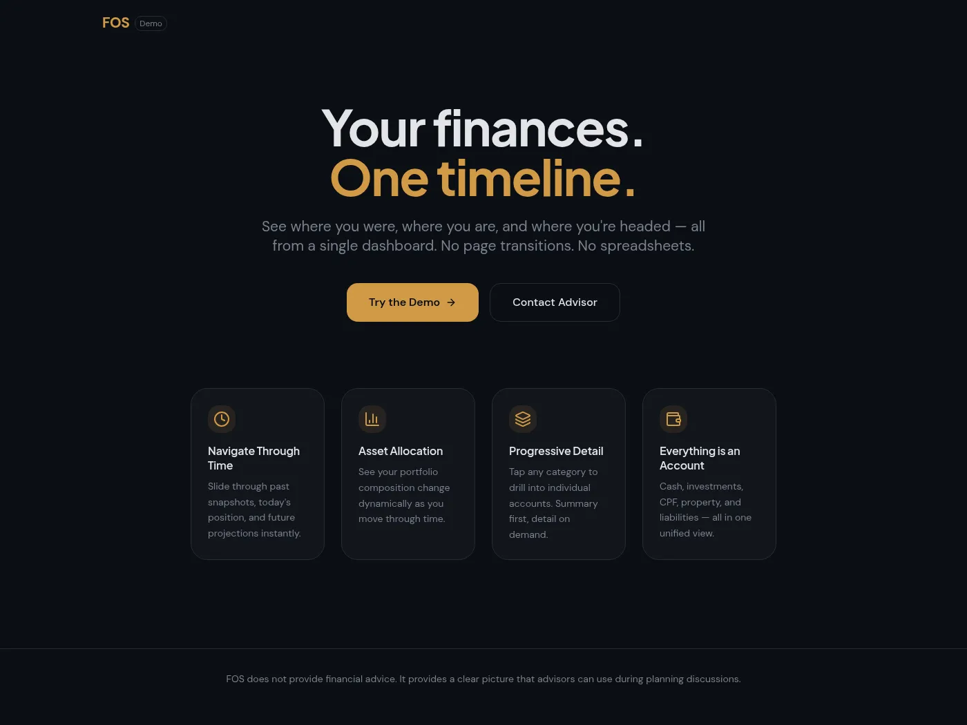 FOS Financial Dashboard