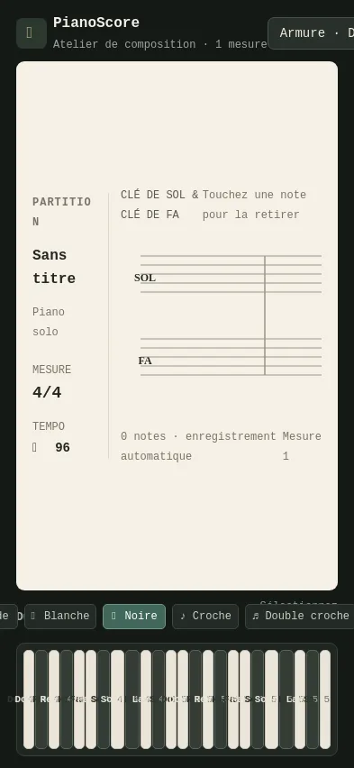PianoScore Composer