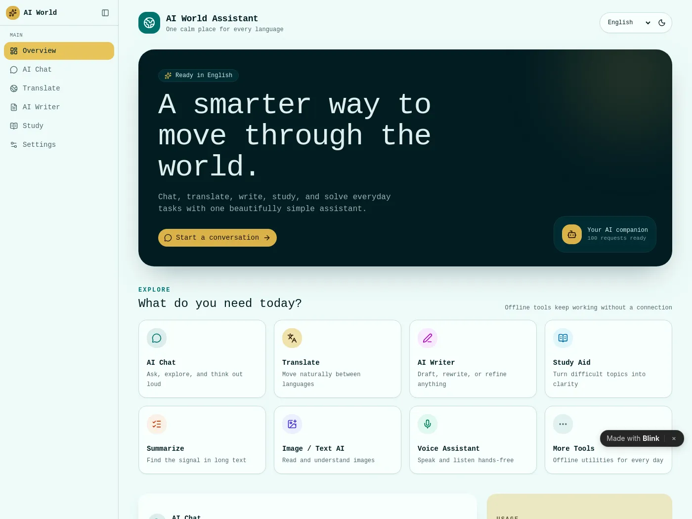 AI World Assistant