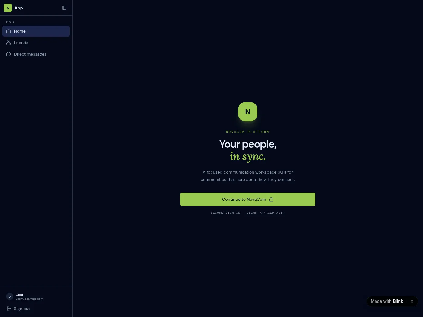 NovaCom Platform
