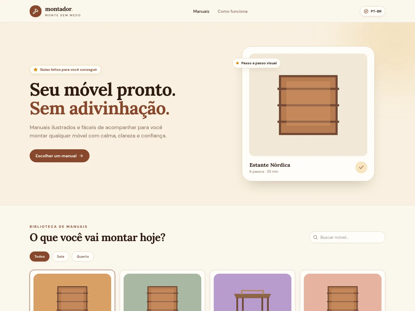 Montador de Móveis App