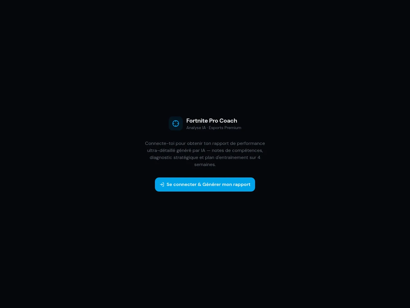 Fortnite Pro Performance Coach