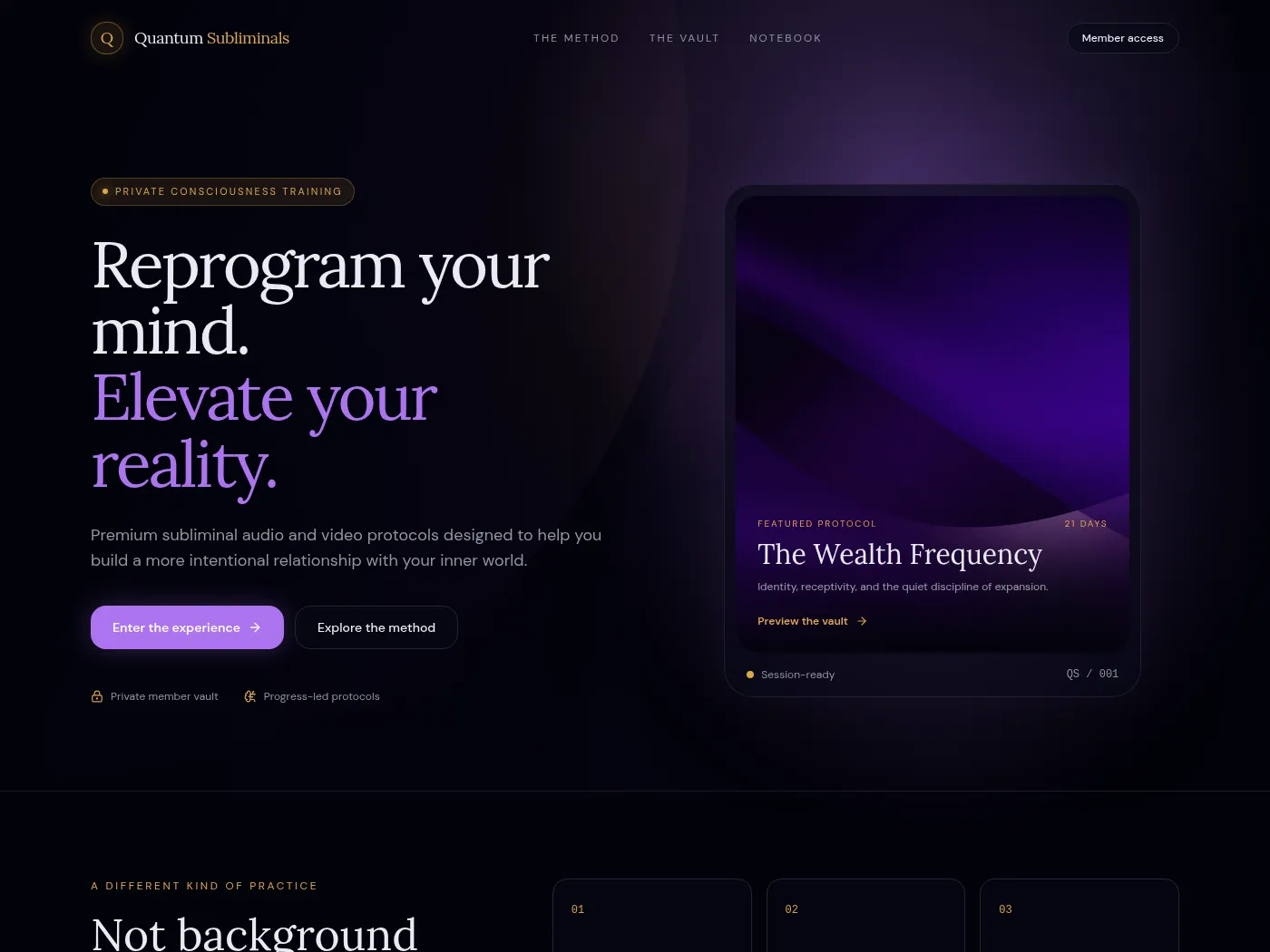 Quantum Subliminals Platform