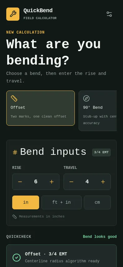 EZ Bend